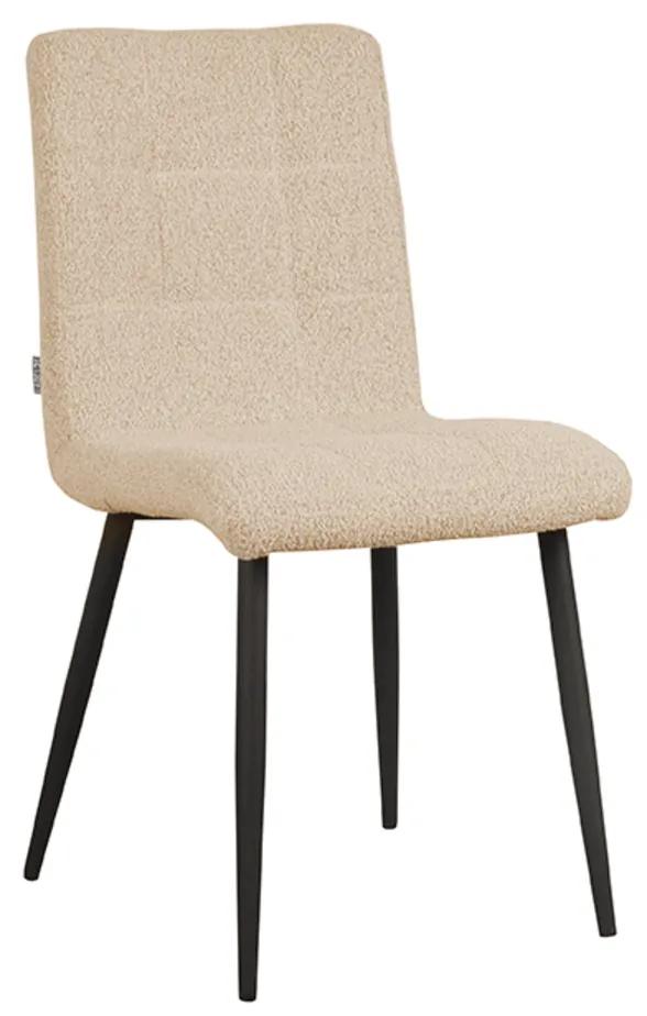 LABEL51 Jídelní židle Sam 57x45x86 cm - béžová tkanina