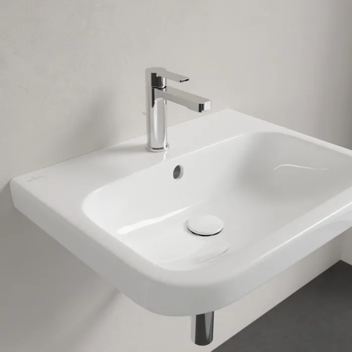 Villeroy & Boch ARCHITECTURA - Umyvadlo, 600x470x180 mm, s přepadem, bílá alpin 41886G01