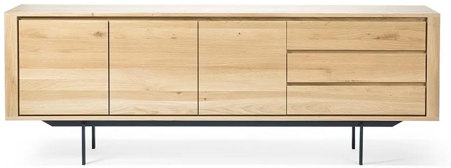 Ethnicraft designové komody Shadow Sideboard - 3 doors/ 3 drawers
