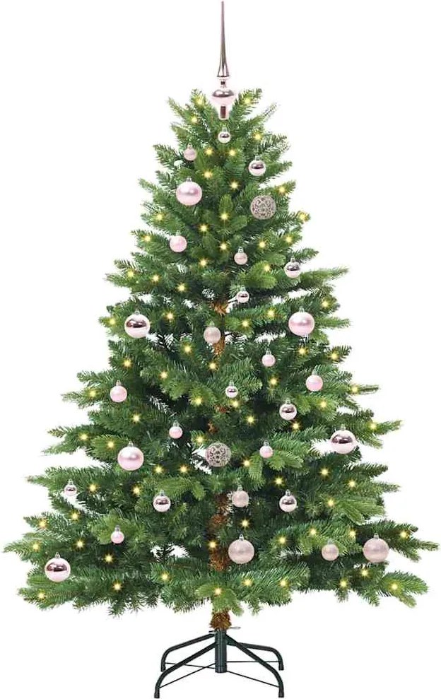 Umělý vánoční stromeček s stojanem Zelená 150 cm PE a PVC 3397538