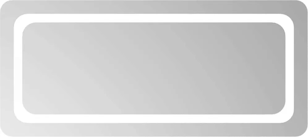 Koupelnové zrcadlo s LED osvětlením 90x40 cm 151788