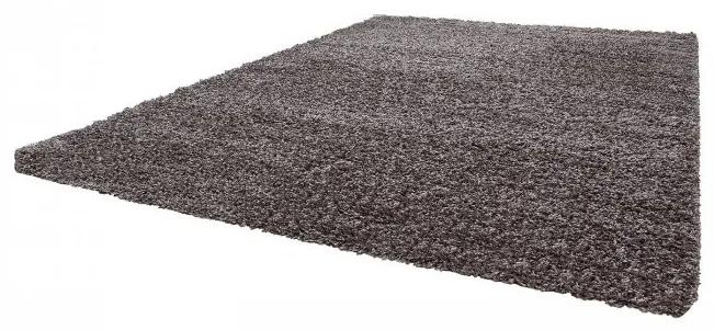 Vopi | Kusový koberec Life Shaggy 1500 taupe - 60 x 110 cm