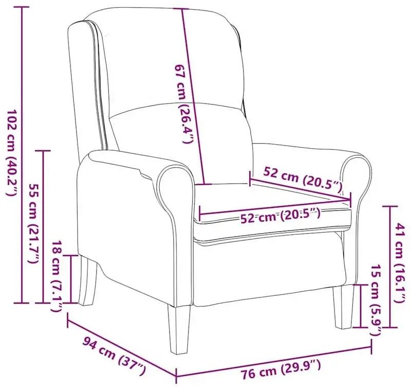 Křeslo ušák, relaxační, nohy masiv, armádní zelená, NoBi CHARLOT