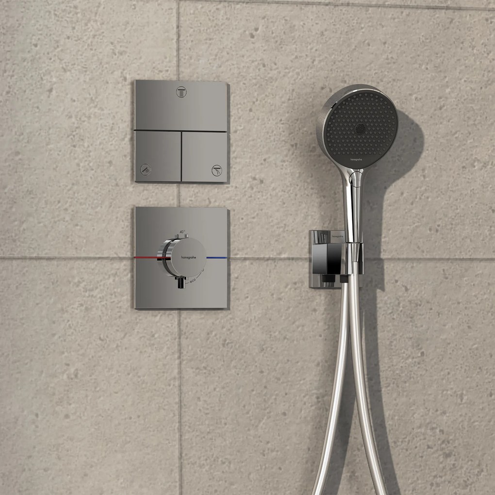 Hansgrohe ShowerSelect Comfort E, termostat pod omítku, chromová, HAN-15574000