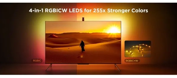 Govee - TV Backlight 3 Lite TV 75-85" SMART LED podsvícení RGBICW Wi-Fi IP67