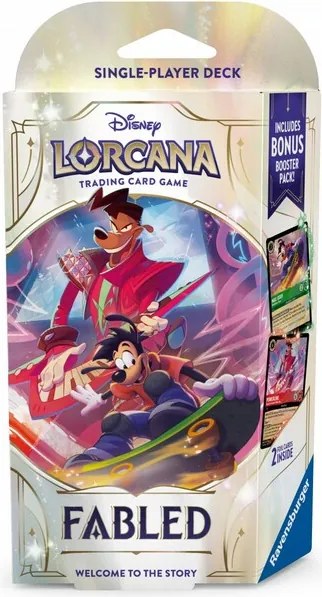 Disney Lorcana: Fabled - Starter Deck single AMBER & SAPPHIRE