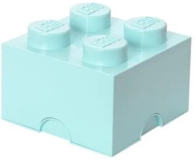 Úložný box lego úložný box 4 250 x 250 x 180 mm - aqua