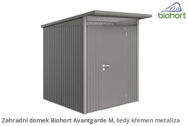 Biohort Zahradní domek AVANTGARDE A1-1K Barva: stříbrná metalíza
