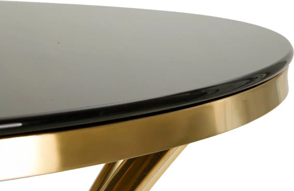 Designový barový stůl Tadanori 60 cm zlatý