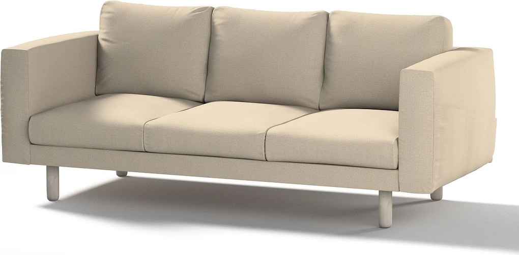 Potah na pohovku IKEA Norsborg 3-místná barva béžová látka pletený vzor
