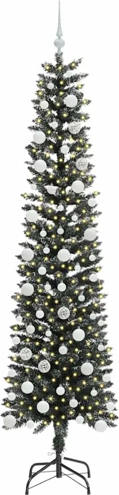 Umělý vánoční stromeček Zelená 210 cm PVC, plast a ocel 3395955