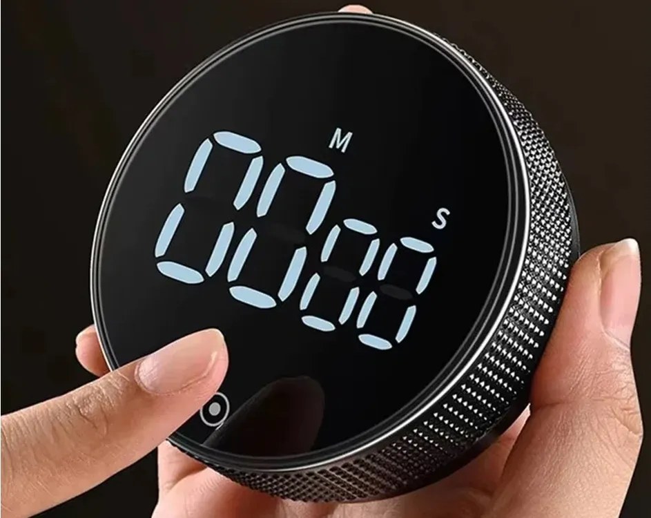 Digitální kuchyňské stopky s magnetickým uchycením - VERK