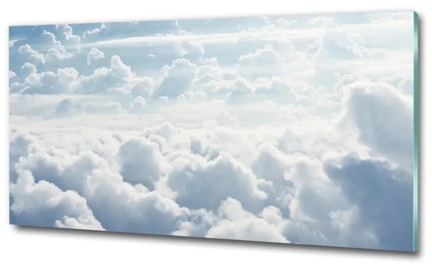 Wallmuralia Fotoobraz na skle Oblaka z ptačího pohledu 100x50