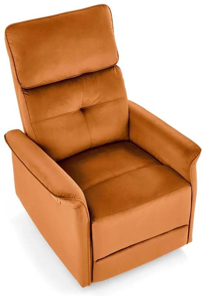 Polohovací křeslo Semir, oranžová
