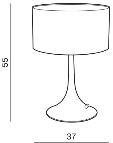 Designová stolní lampa Niang
