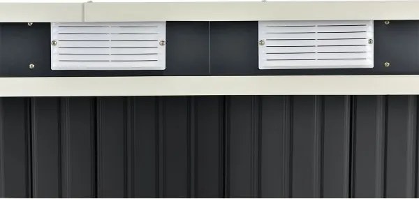 Juskys Zahradní domek M 213×130x173 cm - antracit