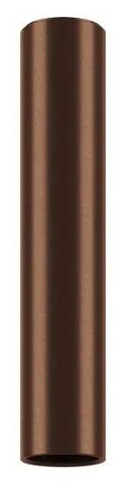 Lodes 09632 3500 A-tube small, bronzové stropní válcové svítidlo, 1x10W LED GU10, výška 30cm