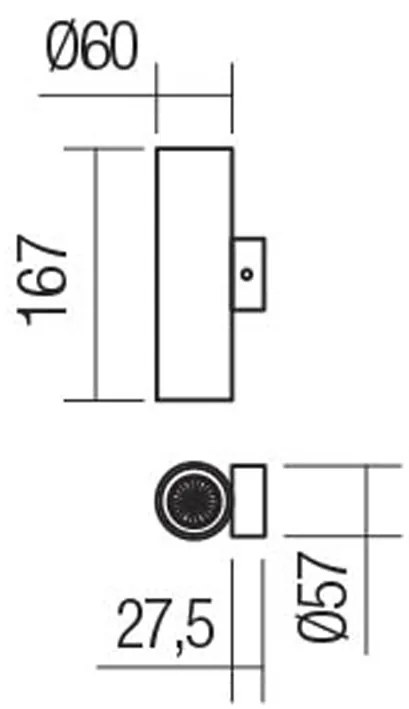 Smarter 01-2161 závěsné svítidlo Axis, matně zlaté, 2xGU10, 16,7cm