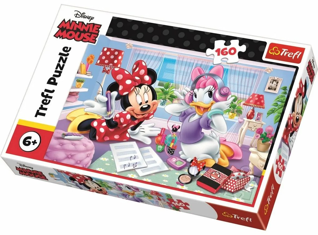 Trefl Puzzle Minnie a Daisy, 160 dílků