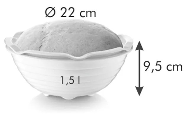 TESCOMA Ošatka s miskou na domácí chléb TESCOMA DELLA CASA