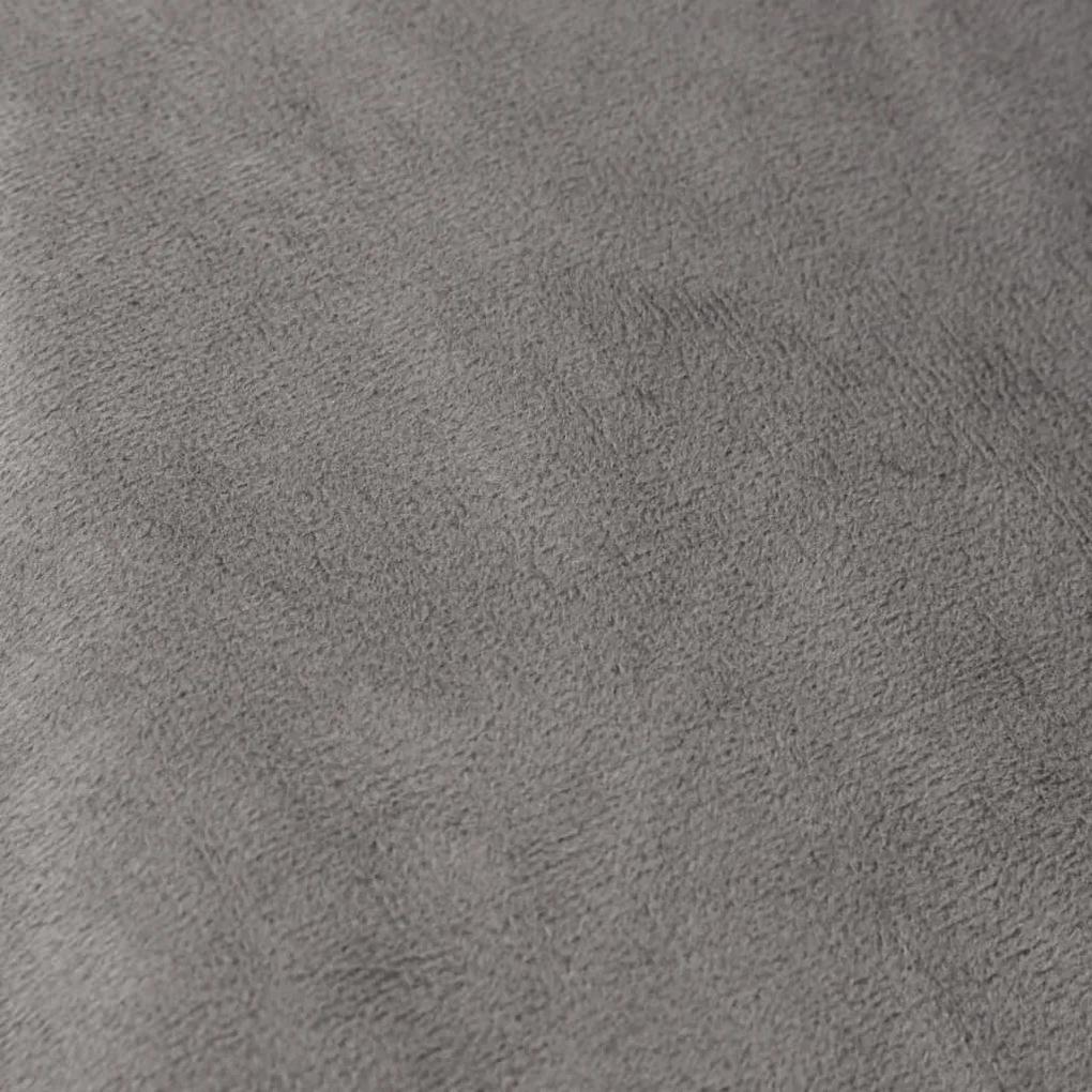 Zátěžová deka s povlečením šedá 120 x 180 cm 5 kg textil,  350824
