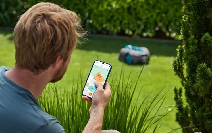 Gardena smart SILENO sense 600 m² + Domeček a garance vrácení do 30 dnů - Robotická sekačka bez vodícího drátu