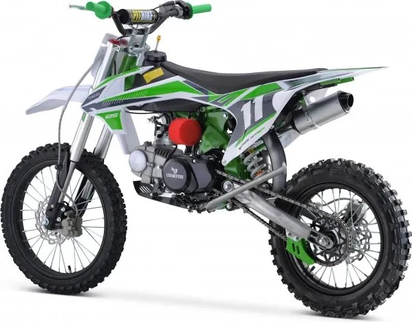 Leramotors Shark 125ccm 4T 17/14 - pitbike, zelená