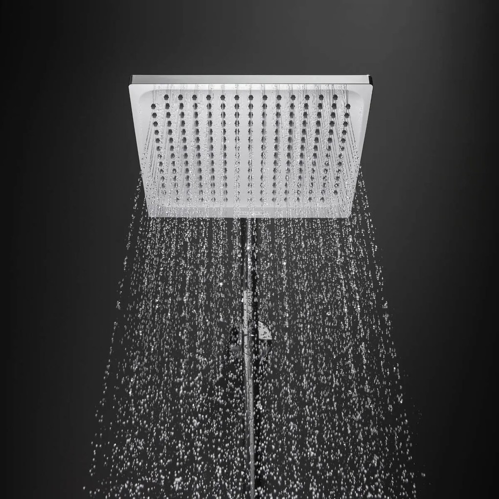 Hansgrohe Crometta E - Showerpipe 240 1jet s vanovým termostatem, chrom, HAN-27298000