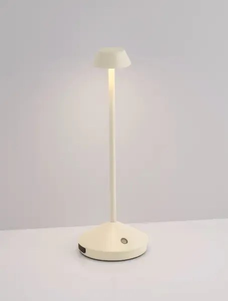 Venkovní stolní lampa Lumo bílá