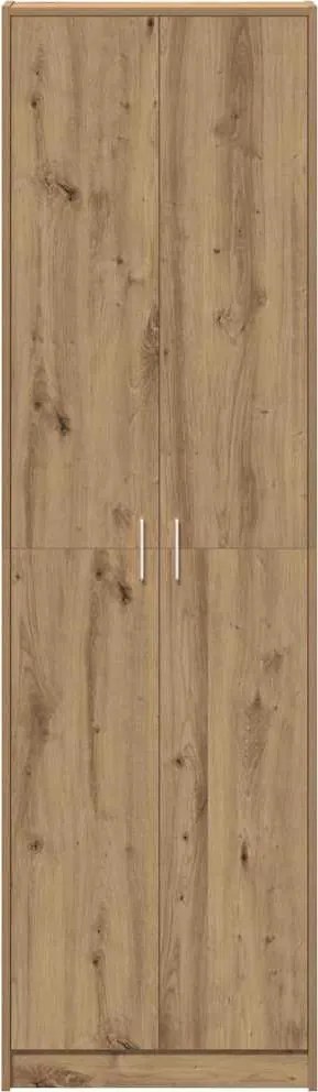 Šatní skříň Artisanový dub 55 x 25 x 189 cm Kompozitní dřevo 3334016