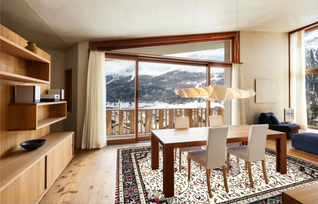 Berfin Dywany, Kusový koberec Anatolia 5858 K (Cream), 300x400, béžová, kancelář