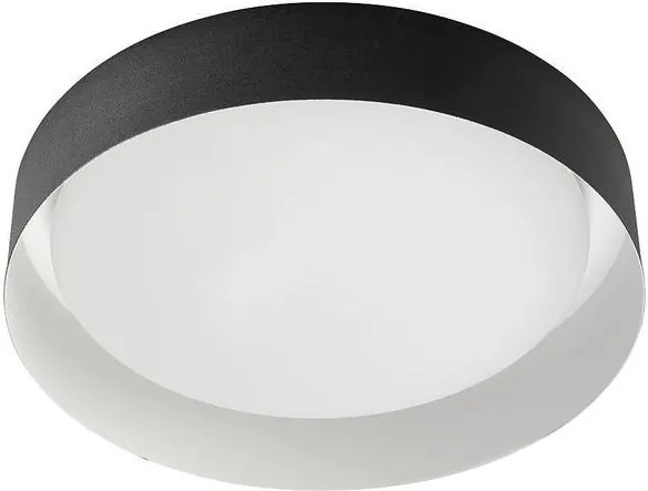 Linealight  8294 Crew_2, stropní svítidlo s černo-bílým límcem, 17W LED 3000K, prům. 33cm