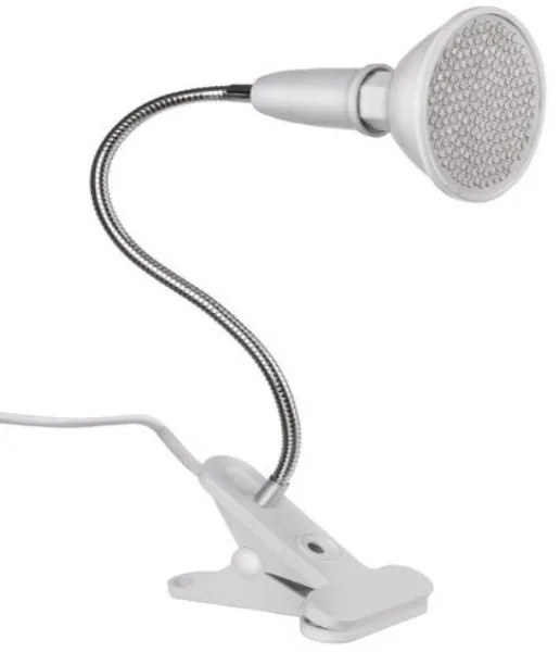 LED Lampička pro pěstování rostlin s klipem 200 LED 9.5 W  ML16348