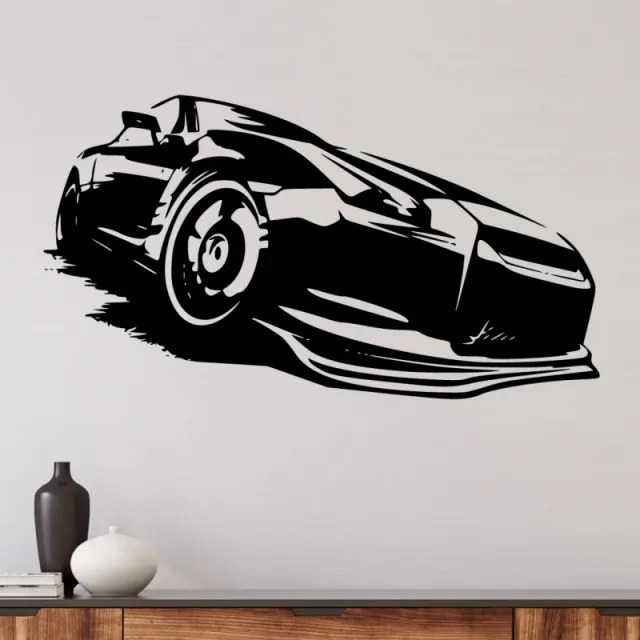 Samolepka Abstraktní auto
