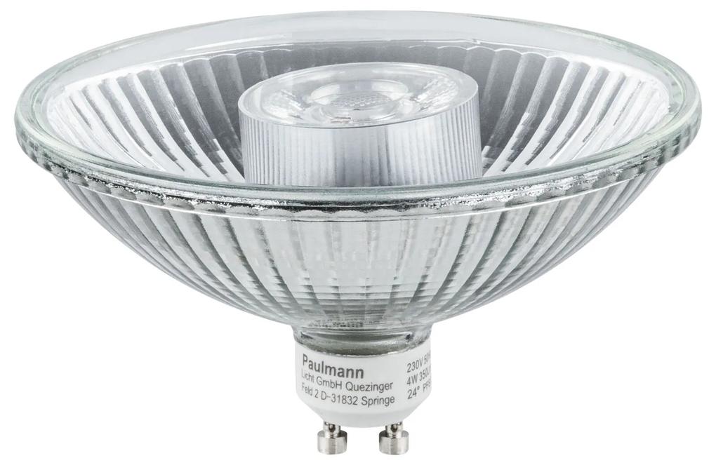 Paulmann 28514 LED žárovka, 4W LED 24° 2700K GU10 ES111, prům. 11,1cm