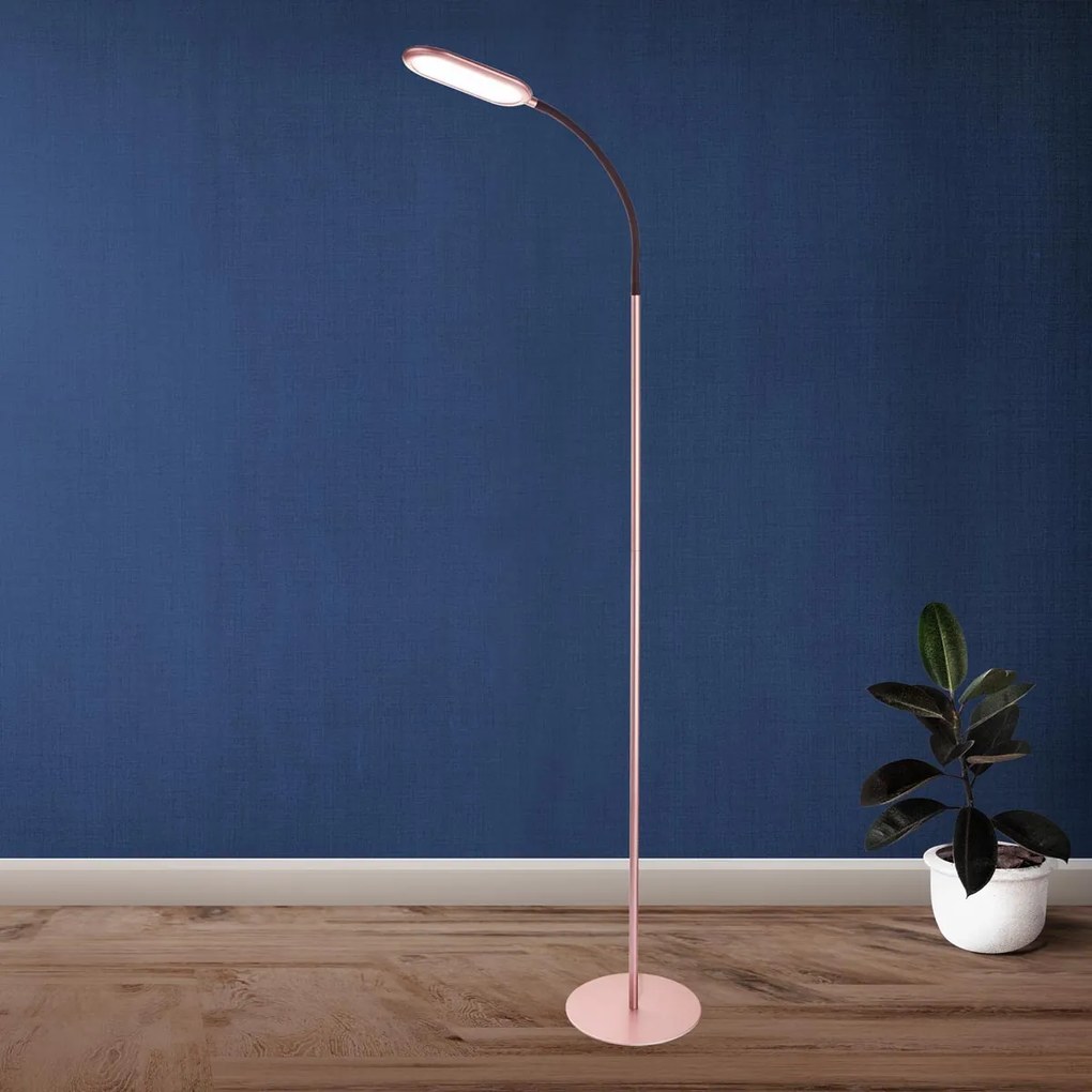 Weltbild Stojací lampa Slimline, růžová