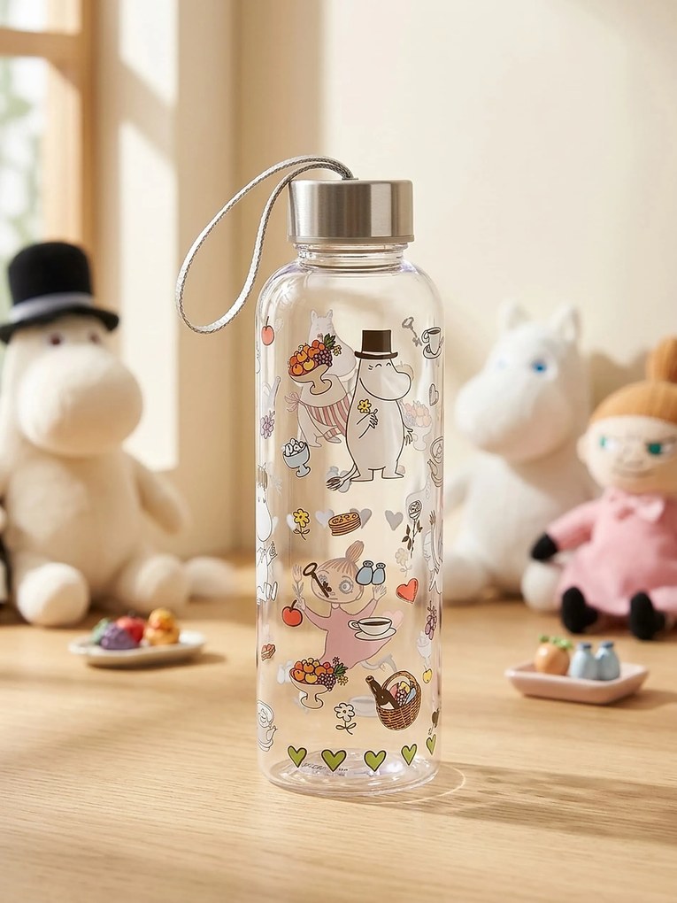 Sinsay - Láhev na vodu se šroubovacím víčkem a rukojetí The Moomins - vícebarevná