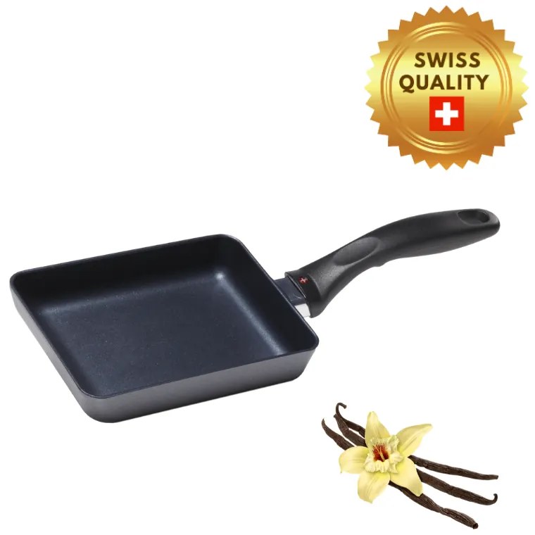 Swiss Diamond | Indukčná panvica Tamagoyaki ST6318i, s rozmerom 13x18 cm | titánová