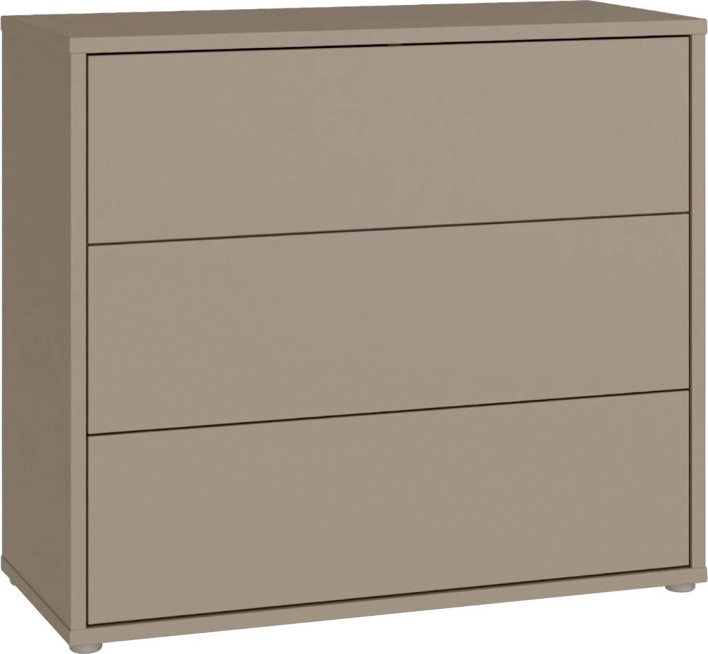 XXXLutz KOMODA, šedohnědá, 95/83/42 cm Carryhome - Online Only noční stolky - 00068701831T