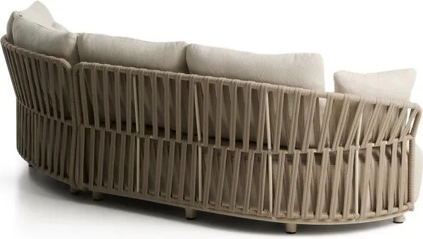 Béžová/taupe čalouněná zahradní pohovka Osani – Kave Home