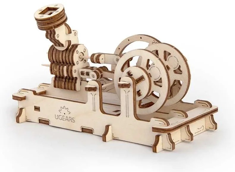 Ugears 3D dřevěné mechanické puzzle Motor