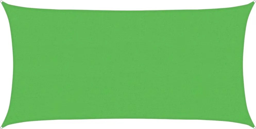 Stínící plachta 160 g/m² světle zelená 2 x 4 m HDPE 311284