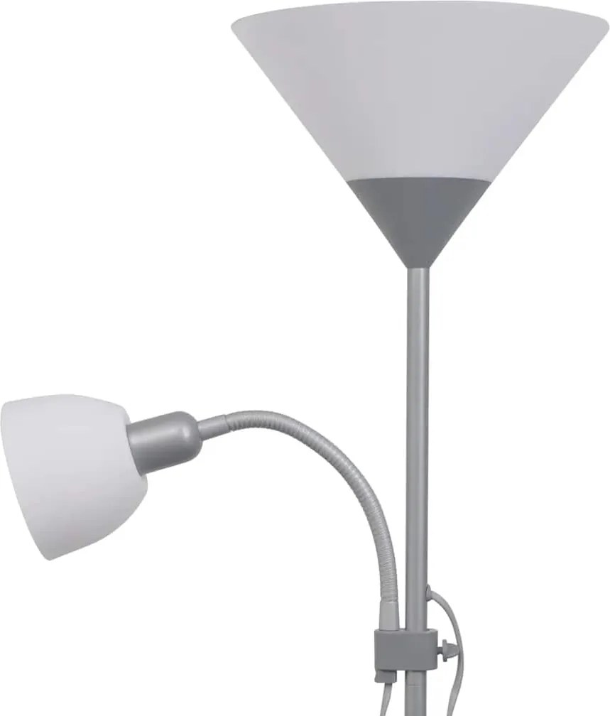 Stojací lampa šedá 242732