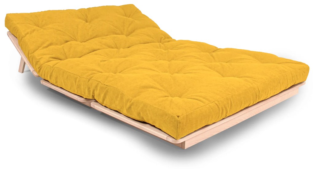 Rozkládací futonová pohovka LAYTI 01 140 cm z - výběr z 10 provedení