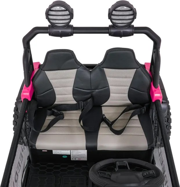 Elektrické autíčko PASSION 4x4 růžové