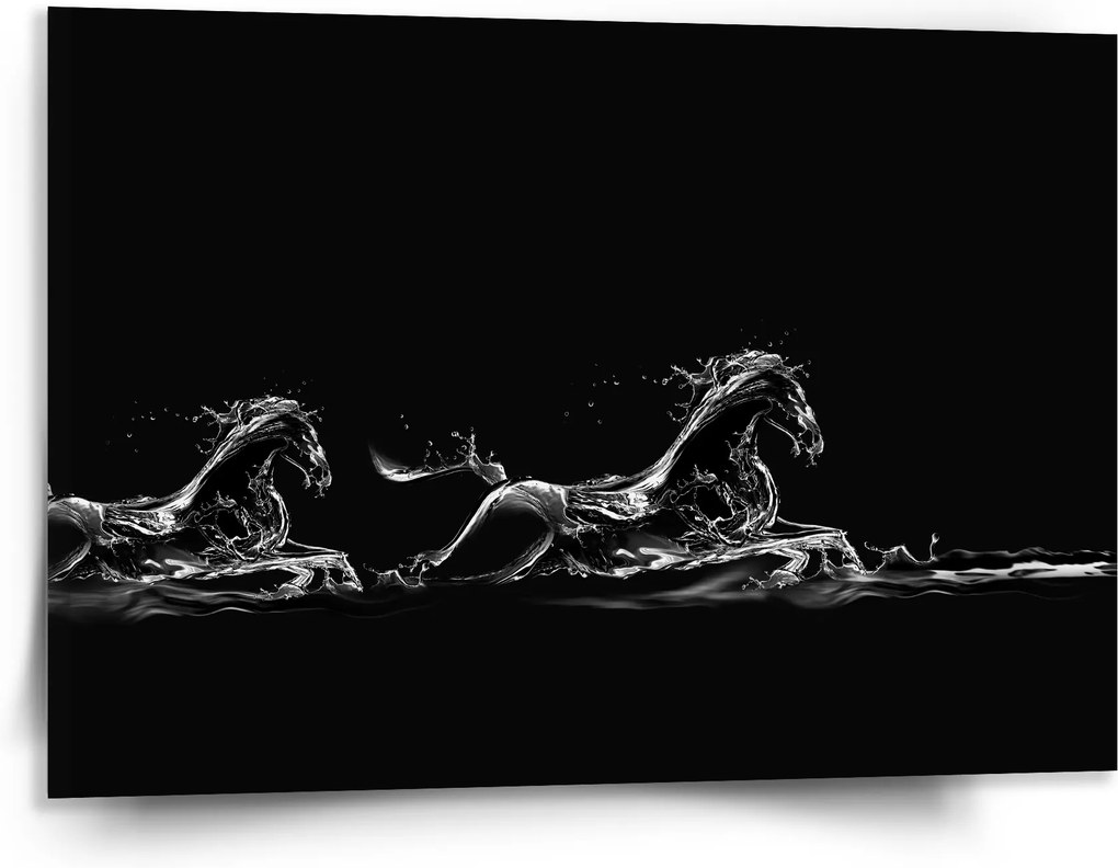 Obraz - Vodní kůň 150x110 cm