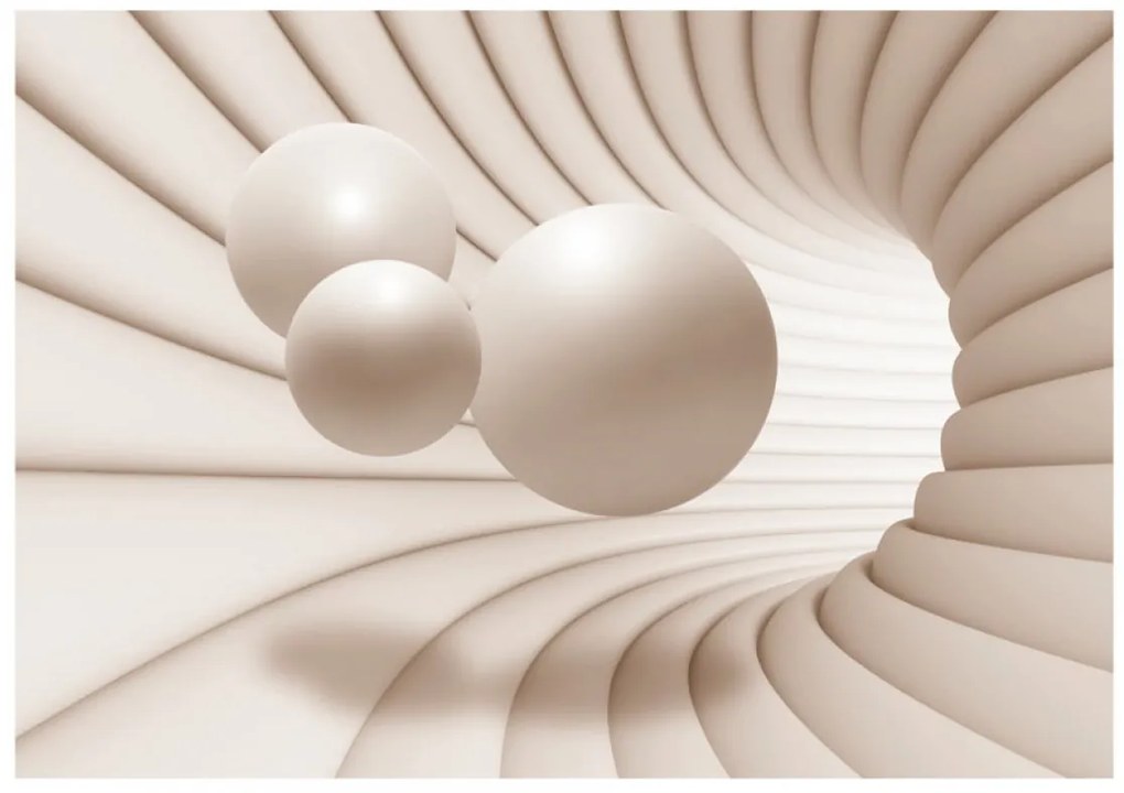 Murando DeLuxe 3D tapeta sférický tunel Velikost (šířka x výška): 200x140 cm