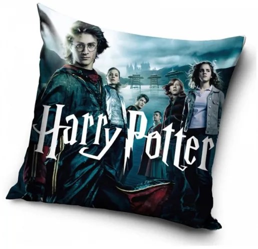 Carbotex Povlak na polštářek Harry Potter a Čarodějovi učni 40x40 cm
