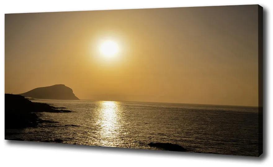 Wallmuralia Moderní obraz canvas na rámu Západ slunce moře 100x50