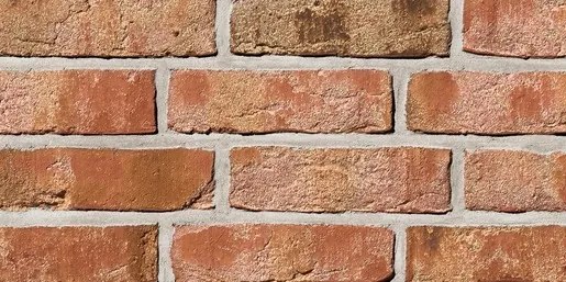 Fasádní pásek Klinker mix žíhaný 24x7,1 cm reliéfní MOORBRLEB